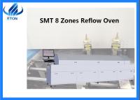 China ET-R8 SMT Reflow Oven 8-Zone Heating/1 Cooling, 0-1500mm/min Conveyor Speed for sale