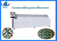 China ETON SMT Reflow Oven 8-Zone Heating/Cooling 5line 3phase 380V 50/60Hz Power Supply for sale