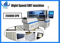 China Rigid PCB Assembly Machine 250000CPH 68 Feeder Stations SMT Placement Equipment for sale