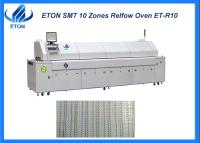 China Max PCB Size 700mm 10 Zones SMT Reflow Oven Machine High Efficient for CSP / BGA for sale
