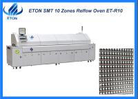 China 10 Zones SMT Reflow Oven Double Panel Production For Difficult Soldering Requirements for sale