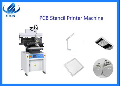China ETON Semi Automatic Stencil Printer Precision With Adjustable Scrapers for sale