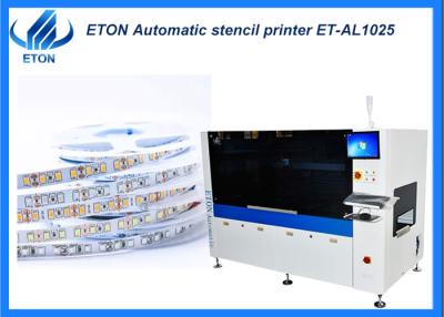 China Two independent motorized print heads 100m LED strip roll to roll Auto Stencil Printer for sale