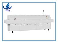 China Infrared SMT Reflow Oven / hot air reflow oven 8 heating Zone Ordinary solder for sale
