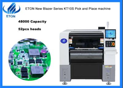 China High Capacity 48000CPH LED Lighting Mounting SMT Pick And Place Machine With 52 Feeders for sale