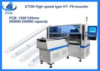 China LED Linear Rigid PCB Assembly Pick and Place Machine with 200000-250000 CPH Mounting Speed for sale