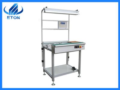 China 4mm Flat Belt Conveyor LED Light Rail for Anti-Static Workbench Front Installation for sale