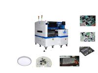 China 0.2mm Components Speed SMT LED Production Line LED Bulb Mounter HT-E5D 380AC 50Hz for sale