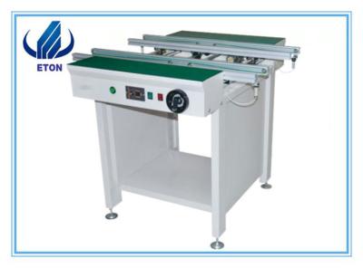 China Automatic SMT PCB Conveyor Steel Frame 1.2M Double Track Two Sets Of Stepper Motors for sale