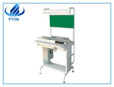 China Speed Adjustable Screen Conveyor Solid Structure 1 Year Warranty With Light Stand for sale