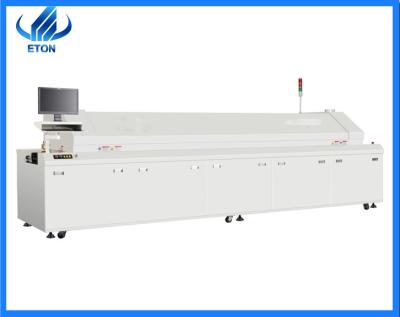 China PCB reflow oven with ten heating zones for sale