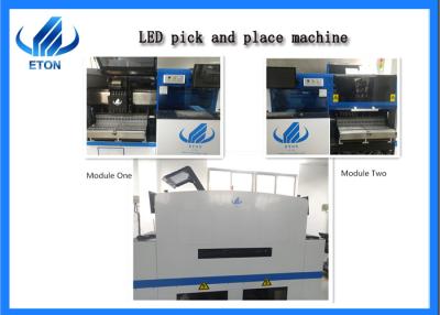 China Touch Screen Monitor SMT Mounting Machine Dual Module Pick And Place Equipment 8KW for sale