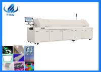 China Large 5 Temperature Zones Reflow Soldering Machine 1800mm Heating Passage For LED for sale