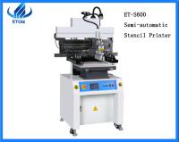 China Semi Auto SMT Mounting Machine 1400*800*1680mm Size PCB Screen Printing Machine for sale