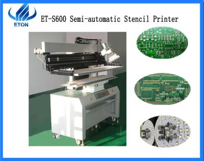 China High Precision Semi Auto Screen Printer , PCB Stencil Printer 0.25*0.55m PCB Size for sale