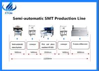 China Led lighting board Smt Production Line reflow oven  printer mounting machine 45000cph For Electrical Board for sale