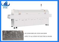 China Middle Speed Six Zones SMT Reflow Oven Machine for electrical board for sale