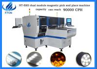 China 90000 CPH Pick And Place Machine 24 Nozzles 48 Feeders Non Stop Material for sale