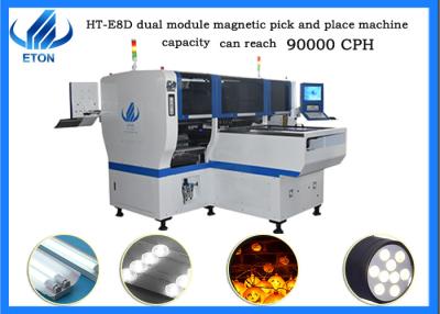 China 90000 CPH Pick And Place Machine 24 Nozzles 48 Feeders Non Stop Material for sale