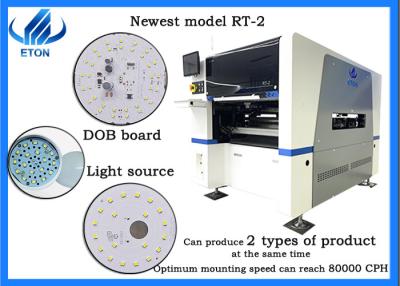 China 20 Nozzles SMT Mounting Machine Double Module Two Rails PCB SMT Assembly Machine for sale