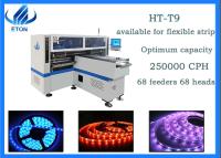 China 250mm*any length PCB 5 digital cameras 250000CPH led flexible strip SMT mounting machine for sale