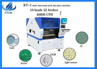 China Single module 40000CPH 10 heads 32 feeders Bulb making SMT pick and place machine for sale