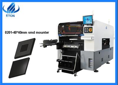 China 0201 BGA SMT Mounting Machine 80000cph High End Cylinder Clamping for sale