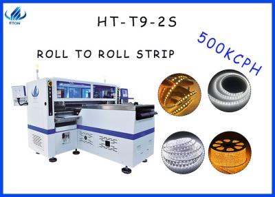 China Automatic SMT Pick Place Machine 136 Heads/ Feeder/ Stations For LED Flexible Strip Light for sale