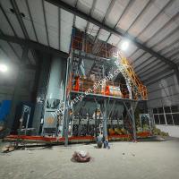 China Fully Automatic Dry Powder Mortar Production Line Mixing To Packing Quick Install Type for sale