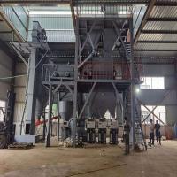 China Stepped Tower Simple Dry Mortar Mixing Equipment Homogeneous System for sale