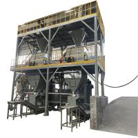 China Automatic Powder Dry Mortar Production Line Tile Adhesive Making Machine for sale