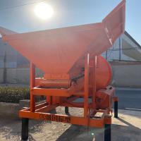 China 750 Liter Construction Mobile Concrete Mixer Machine 380V 400V for sale