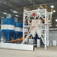 China Semi Automatic Pre Mixed Dry Mix Mortar Manufacturing Plant 10-50 Tons Per Hour Floor Decorative Leveling Coating for sale