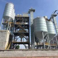 China Dry Powder Cement Storage Tank 50 Ton Bolted Cement Silo for Construction Works for sale