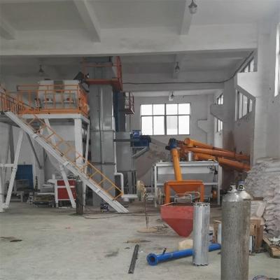 China 700kg Automatic Dry Mortar Production Machine 1-10T/H Dry Mix Plant 380V for sale