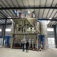 China Automatic Dry Powder Mixing Plant Wall Putty Gypsum Production Line 10-50 TPH for sale
