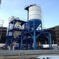 China 5kW Dry Mortar Production Line 50-120T Cement Silo Tile Adhesive Wall Putty Mixer for sale
