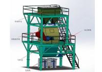 China Dry Mortar Mixer Machine 380V 400V for Plastics Chemicals Cement Silo 50t to 120t for sale