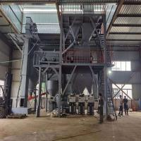 China 30T to 120T Dry Mortar Production Line with Cement Silo Efficient Mixing for sale