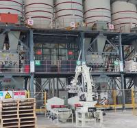 China Automatic Dry Mortar Production Line Industrial Plant 50l Capacity for sale