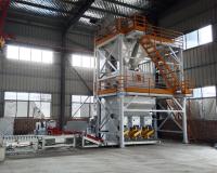 China Screw Simple Dry Mortar Production Line 5000 kg Capacity Cement Silo 30T to 120T for sale