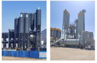 China Low Noise Simple Dry Mortar Mixing Plant 50T Cement Production Line for sale