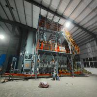 China PLC system Sand Dry Powder Mortar Production Line  High Safety Level for sale
