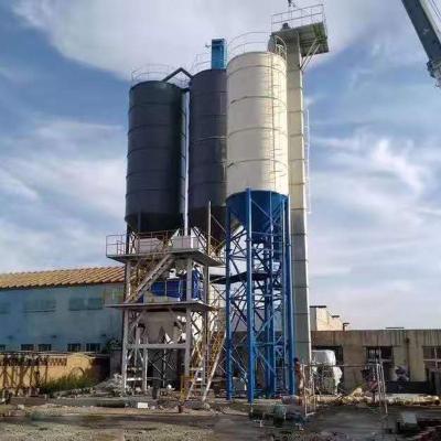 China RST Carbon Steel Dry Powder Mixing Plant 50t Cement Silo for Plastics Chemicals for sale