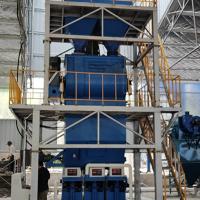 China RST Carbon Steel Dry Powder Mixing Plant 50t Cement Silo for Plastics Chemicals for sale