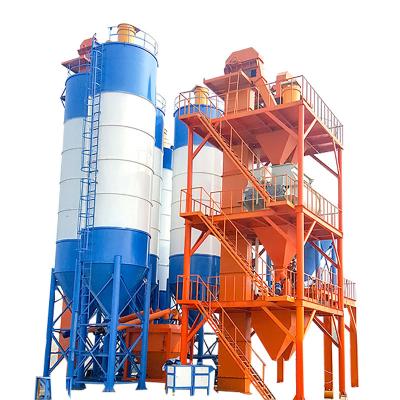 China High Efficiency Drymix Mortar Plant Screw Dry Mortar Mixing Plant 10-100 TPH for sale