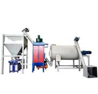 China Screw Dry Mortar Mixer Machine 1-6 Ton Horizontal Ribbon Mixer for Mortar Production for sale