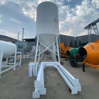 China 100 Ton Cement Storage Tank Silo for Concrete Plant Dry Mortar Storage 5-100T for sale