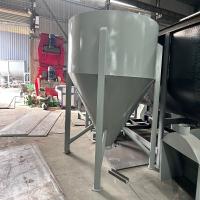 China Vertical Cement Silo Dry Powder Mortar Silo Carbon Steel 10-100 Ton for sale