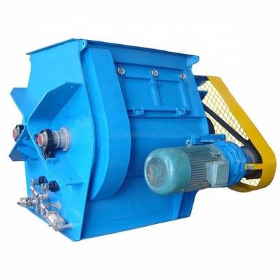 China Industrial Double Shaft Powder Mixer Blender Glaze Dry Mortar Machine 3m³ to 10m³ for sale